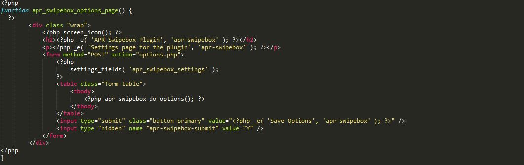 Swipebox Plugin for Wordpress | Alex Rusin Blog